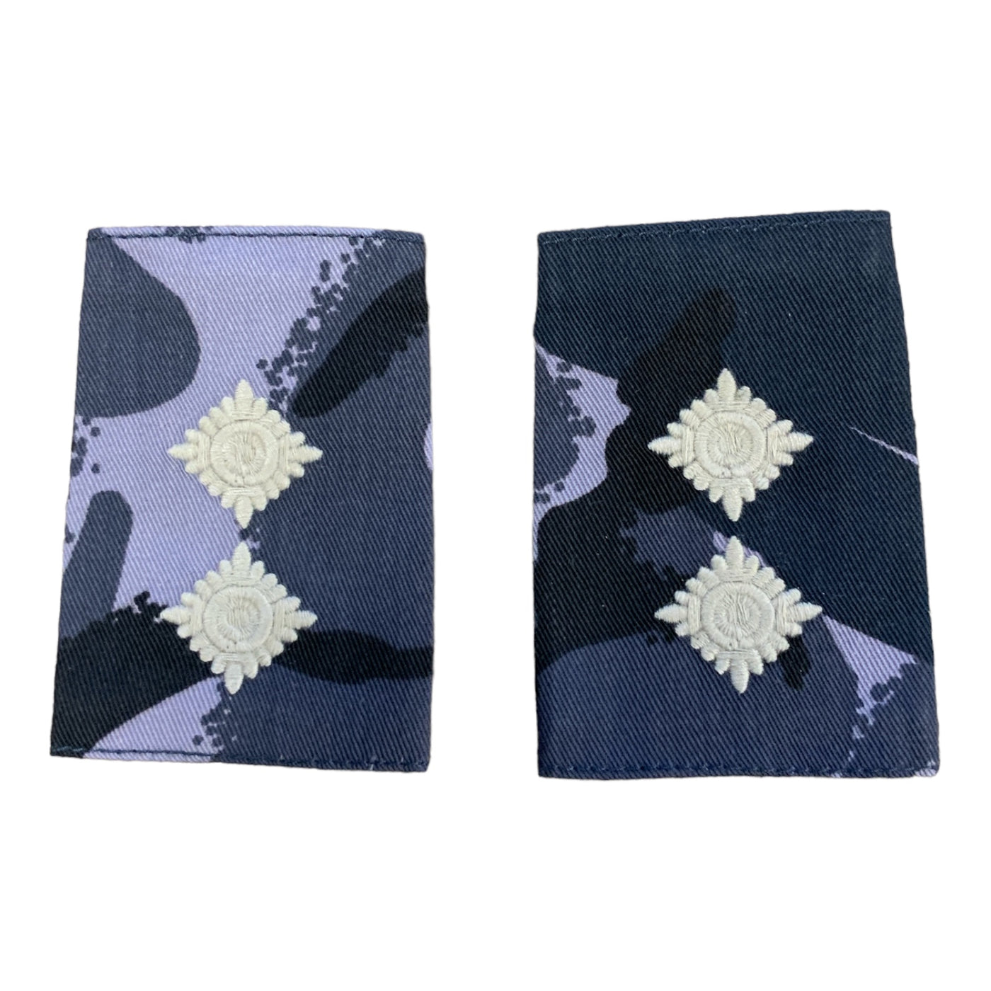 Military Rank Slide Blue Camo Various ranks available — One Stop Cop Shop