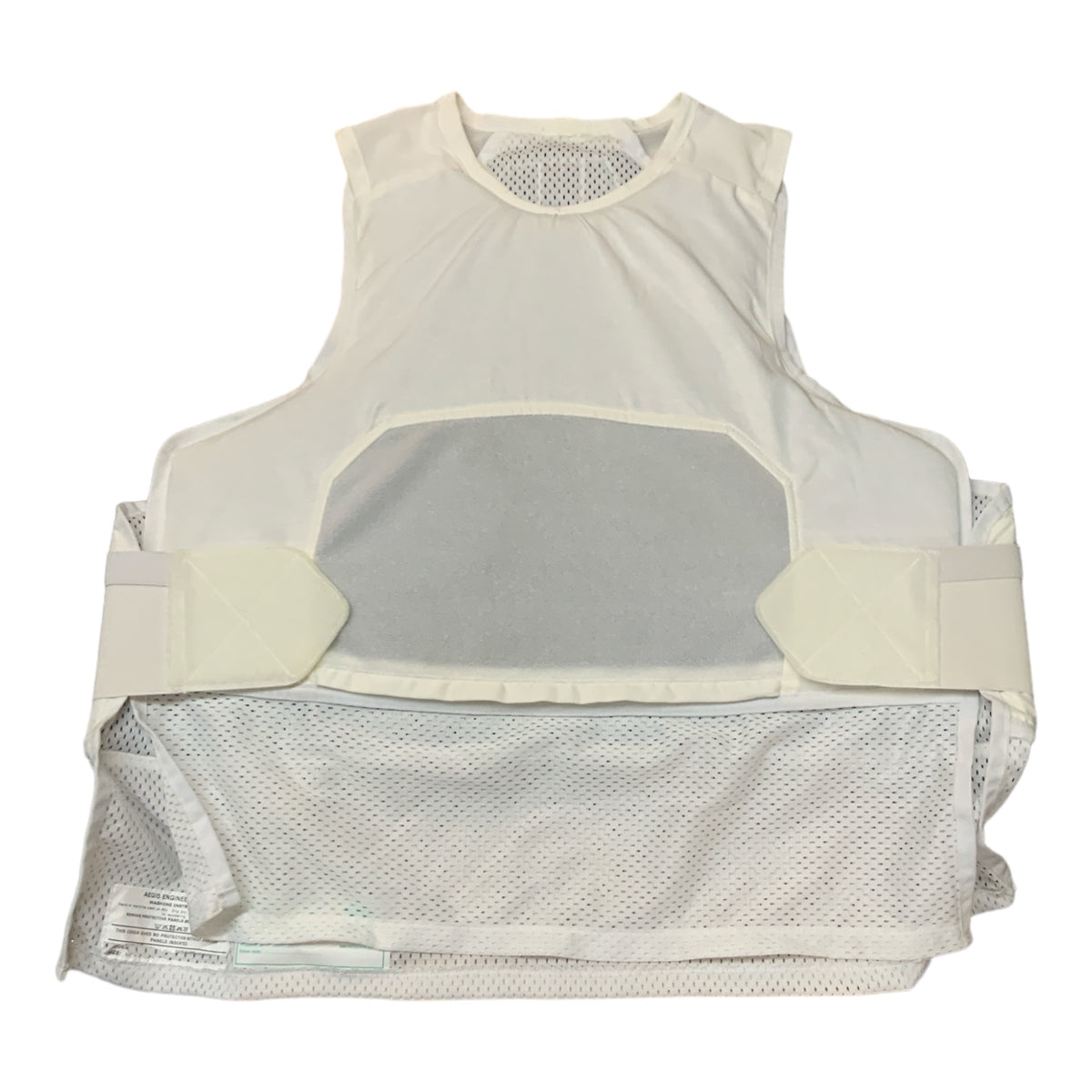 Aegis White Covert Body Armour Bullet Proof & Stab Vest Security — One ...
