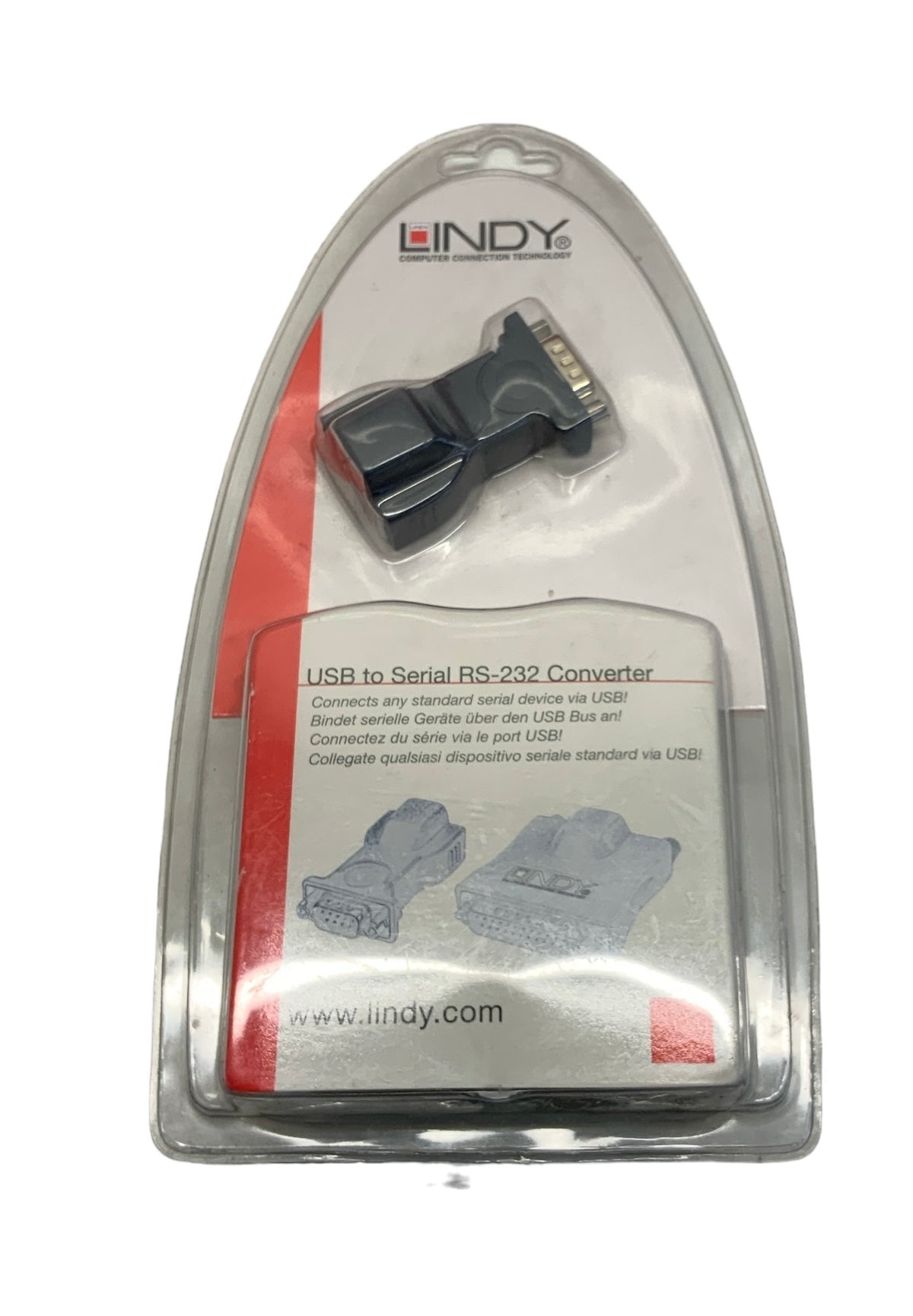 Lindy USB to Serial RS-232 Converter New USBCABLE03 — One Stop Cop Shop
