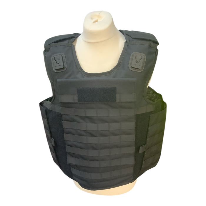 Cooneen Molle Body Armour Stab Vest Black NEW ARM-OVT-BLK-24N — One ...