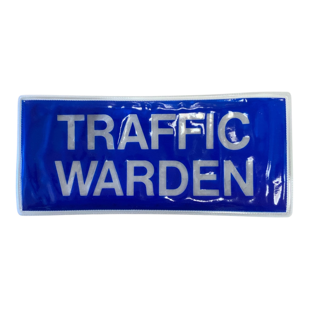 Traffic Warden Encapsulated Reflective Badge Sew On BDG-CAP-TRAWAR ...