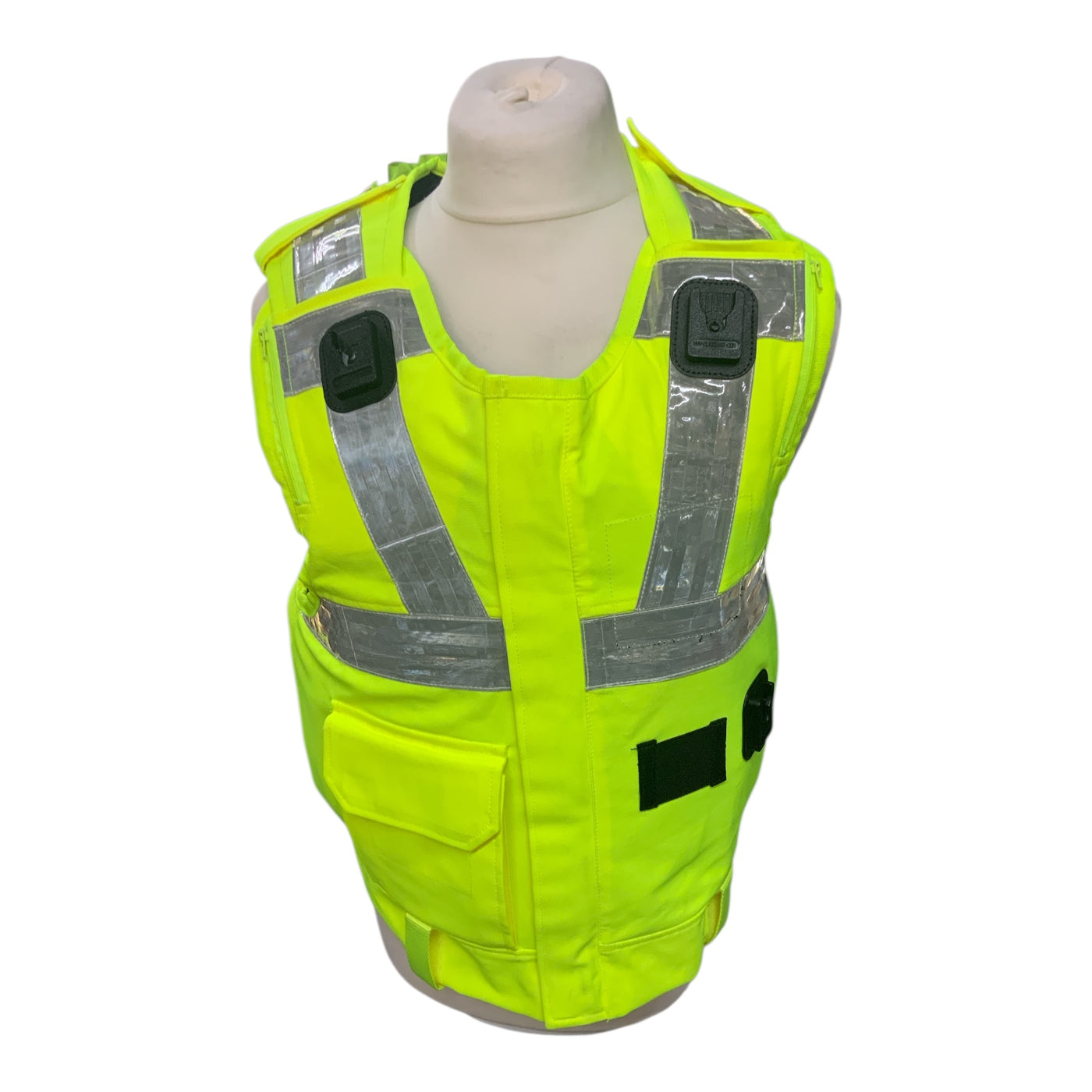 Aegis Overt HiViz Body Armour Bullet Stab Proof Vest ARM-OVT-ODD-31B — One Stop Cop Shop