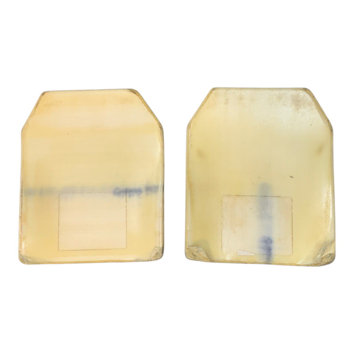 Hawk RF1 Ballistic Plate Set For Stab Vest Upgrade White NIJ L3 SAPI B ...