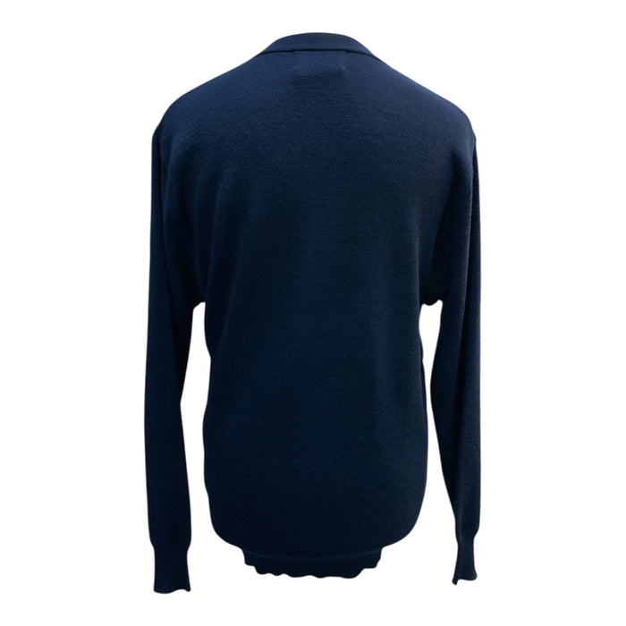 Metropolitan Police Branded V Neck Blue Jumper Pullover NATOJUMP04A ...