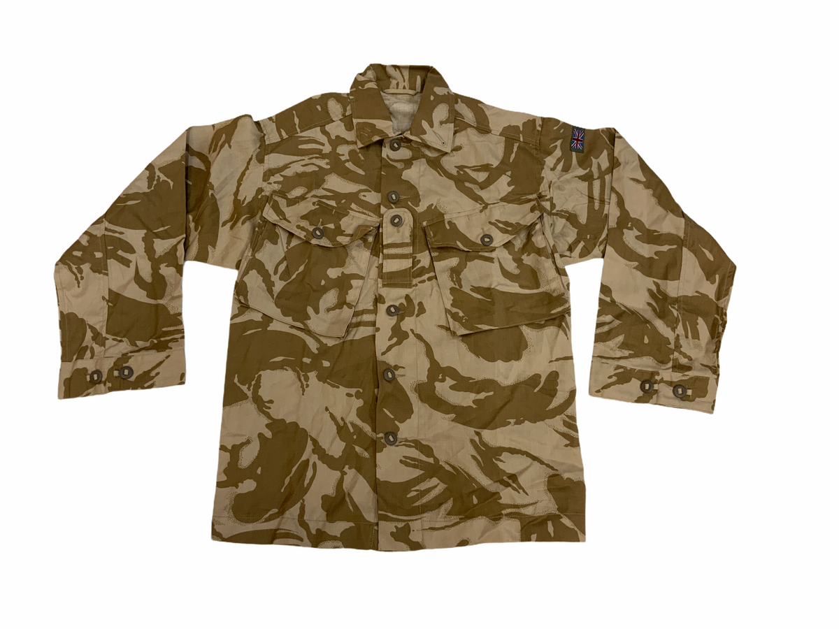 Genuine Military Lightweight Tropical Desert DPM Combat Jacket Shirt O ...