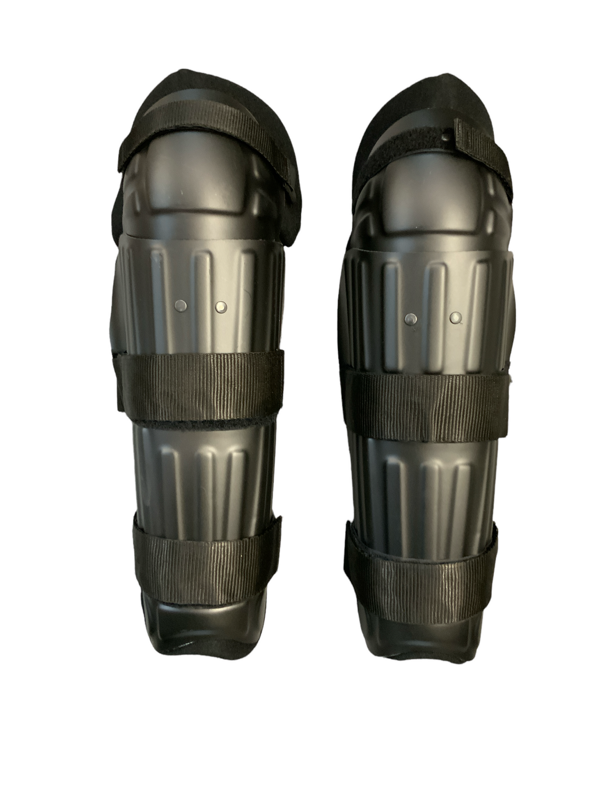 New Hobson's Defender Riot Gear Knee & Lower Leg Shin Protectors Paint ...