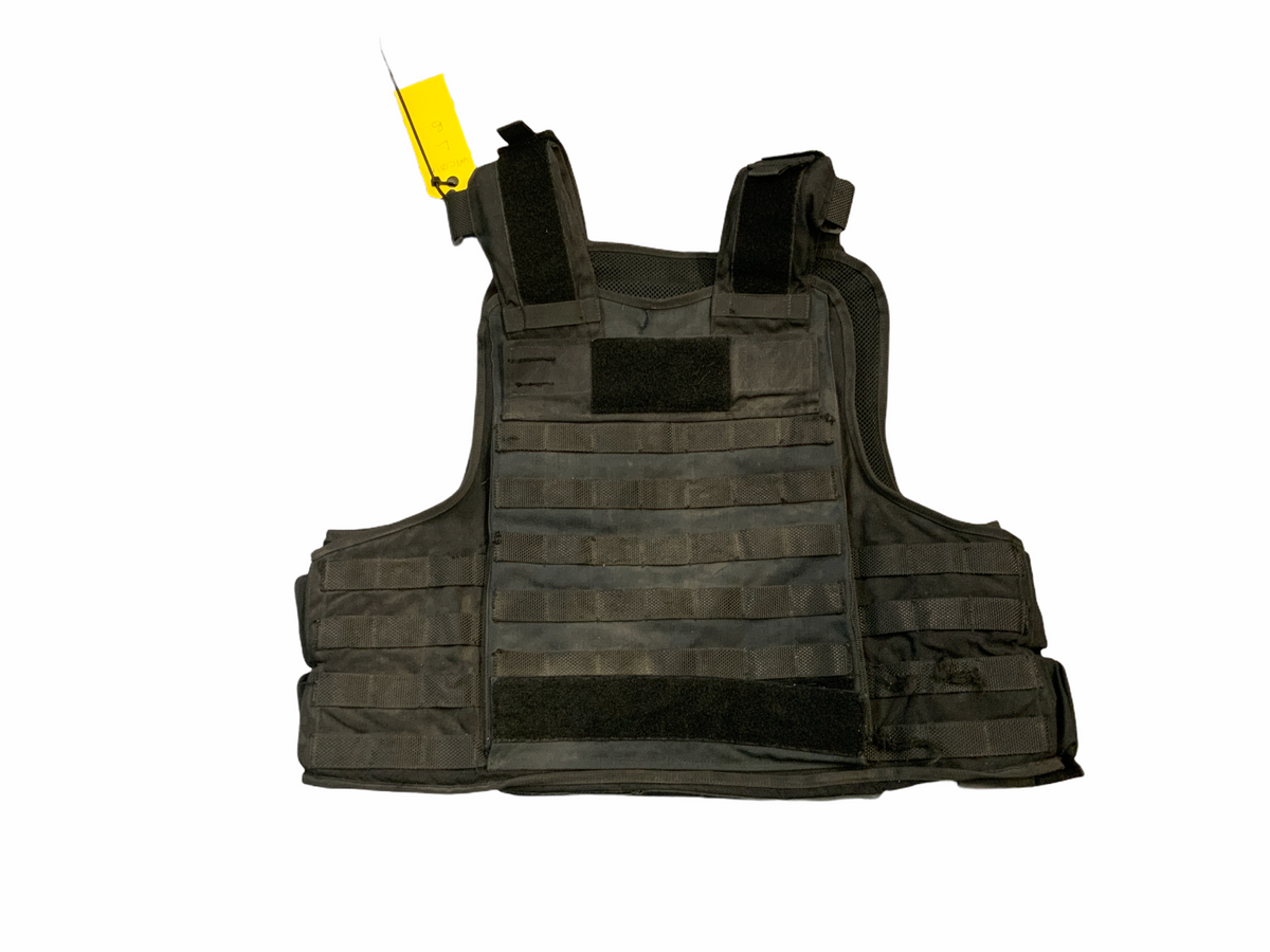 Black Tactical Verseidag Molle Vest Body Armour **COVER ONLY** VAC01B ...