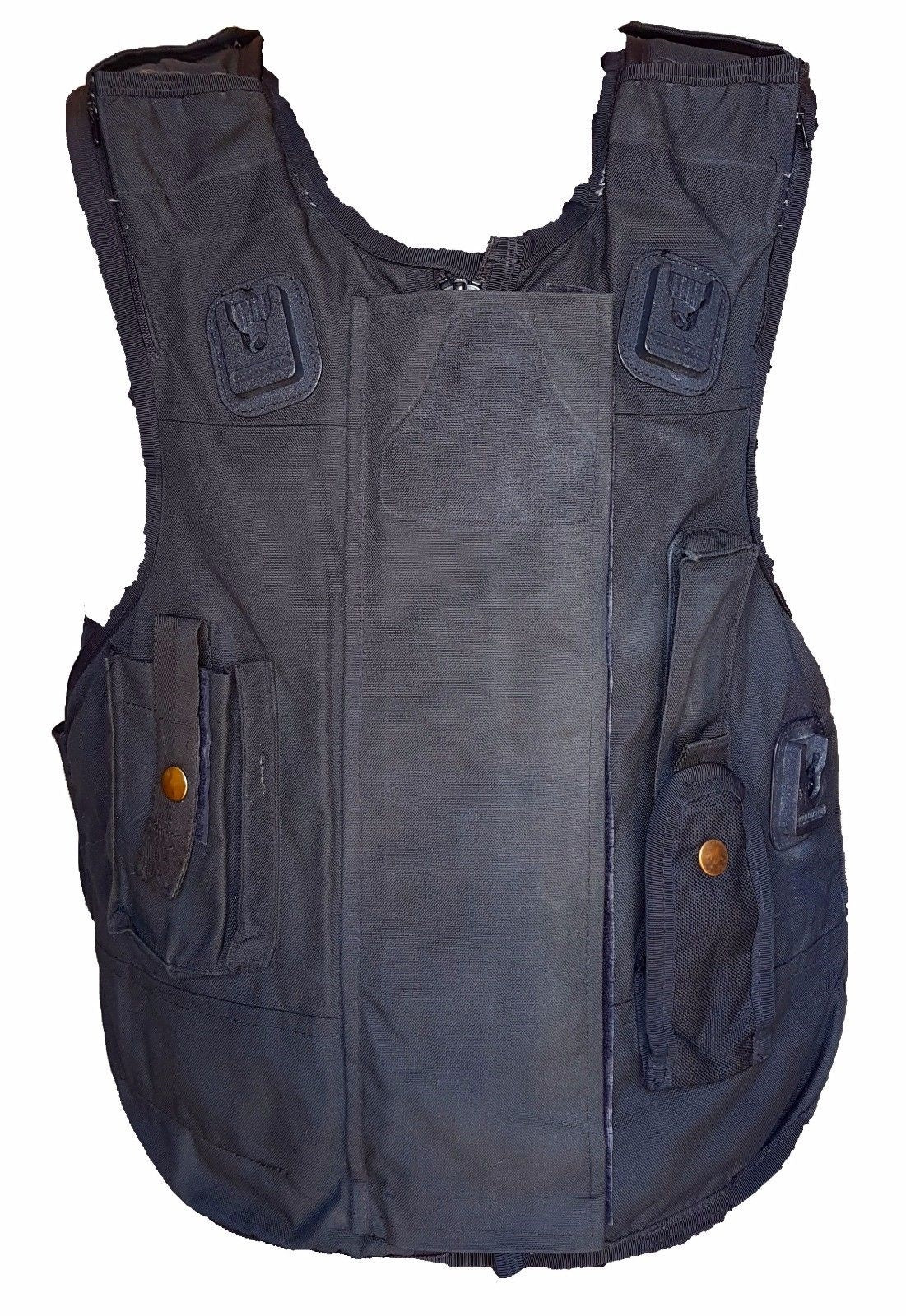 Body Armour Stab Vest Cover Male Black Global Armour Security *COVER O ...