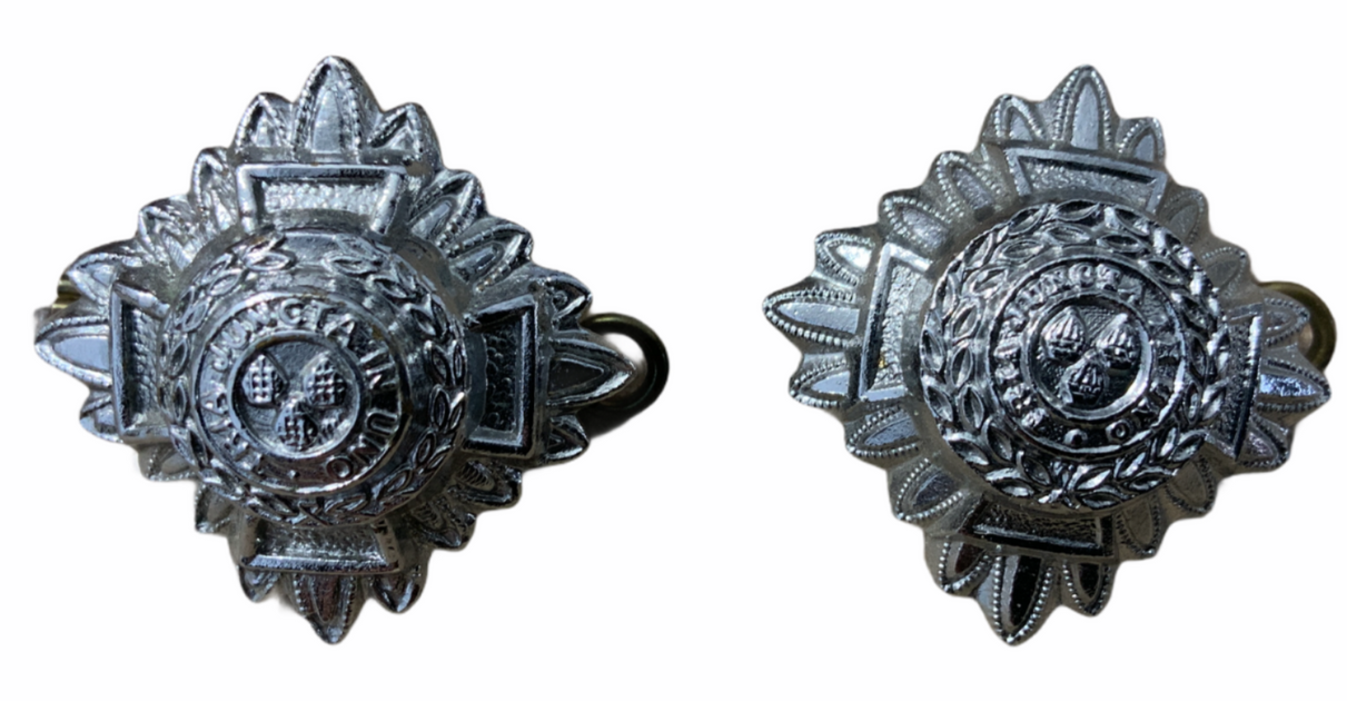 Bath Stars Pips Inspector Rank Chrome Metal MTLBATHSTAR — One Stop Cop Shop