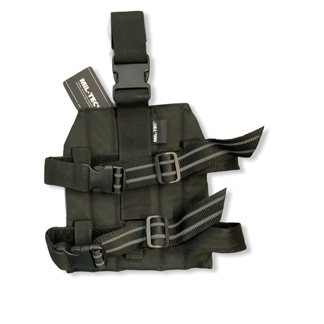 Tactical Molle Leg Panel Black MILTECLPN — One Stop Cop Shop
