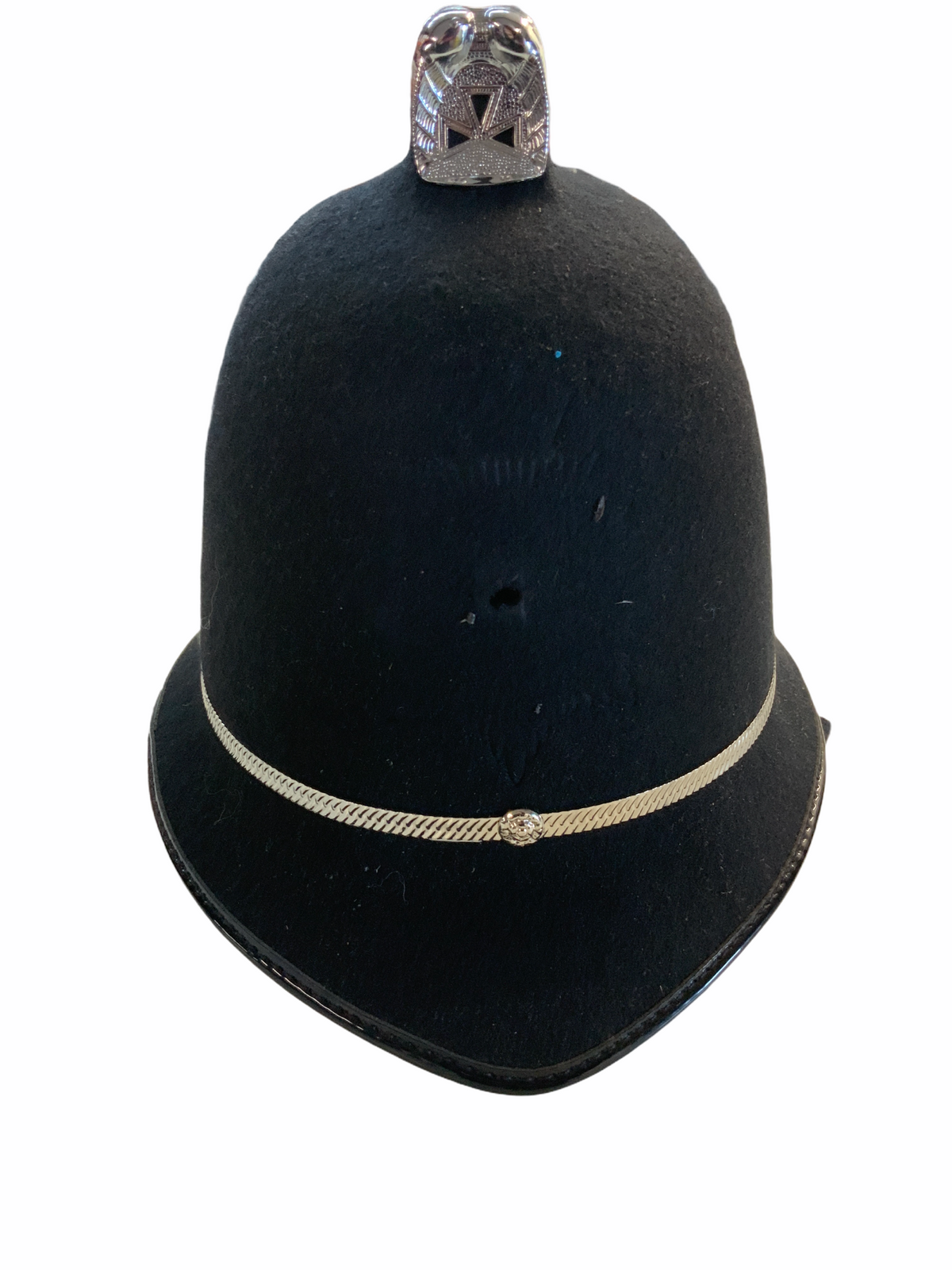 Obsolete Single Chrome Banded Custodian Coxcomb Bobby Helmet Grade B ...