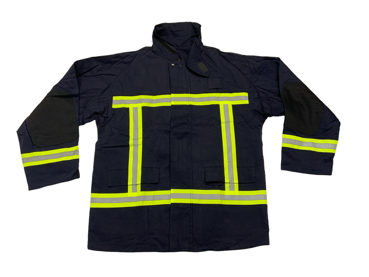 New Fire Cadet Suit Tunic Jacket Fireman Hi Vis Reflective FIREJKT03N ...