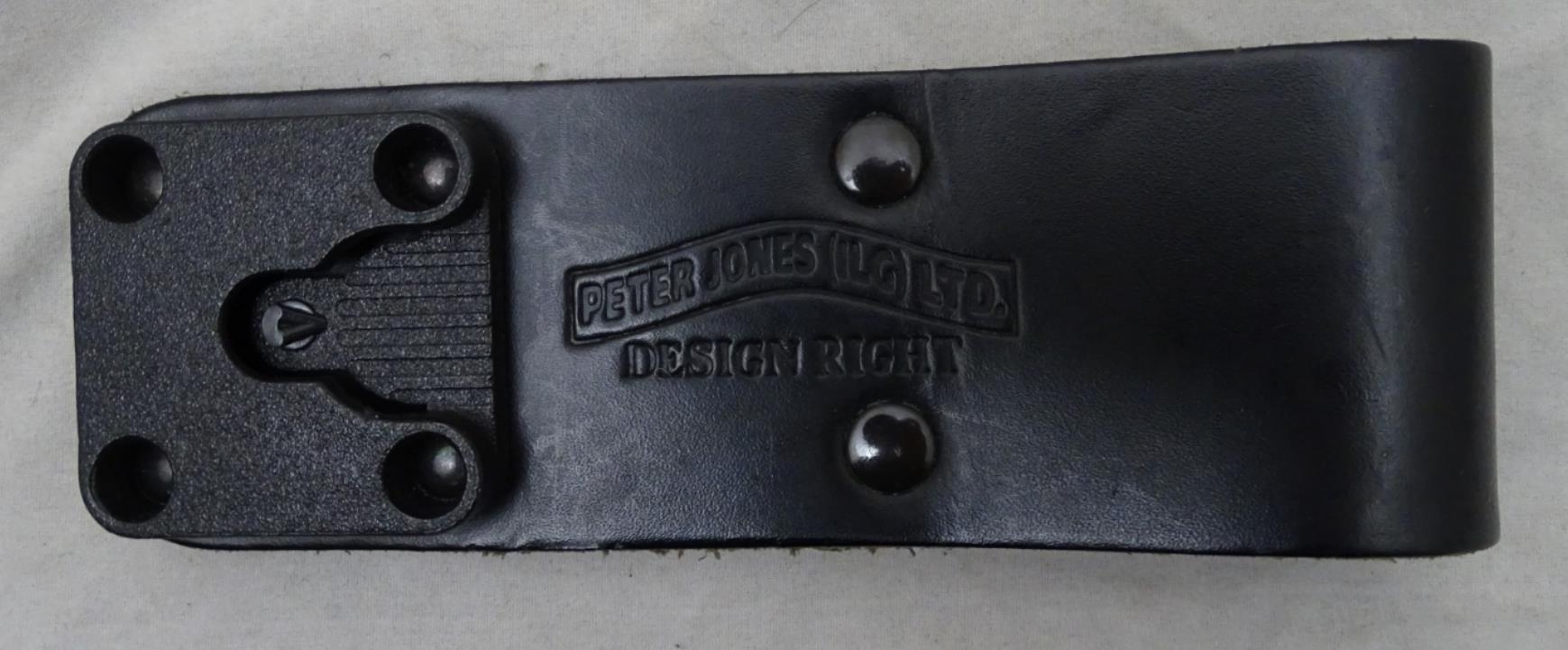 Peter Jones Leather Klickfast Belt Loop Dock For 50mm Belts Security 4 ...