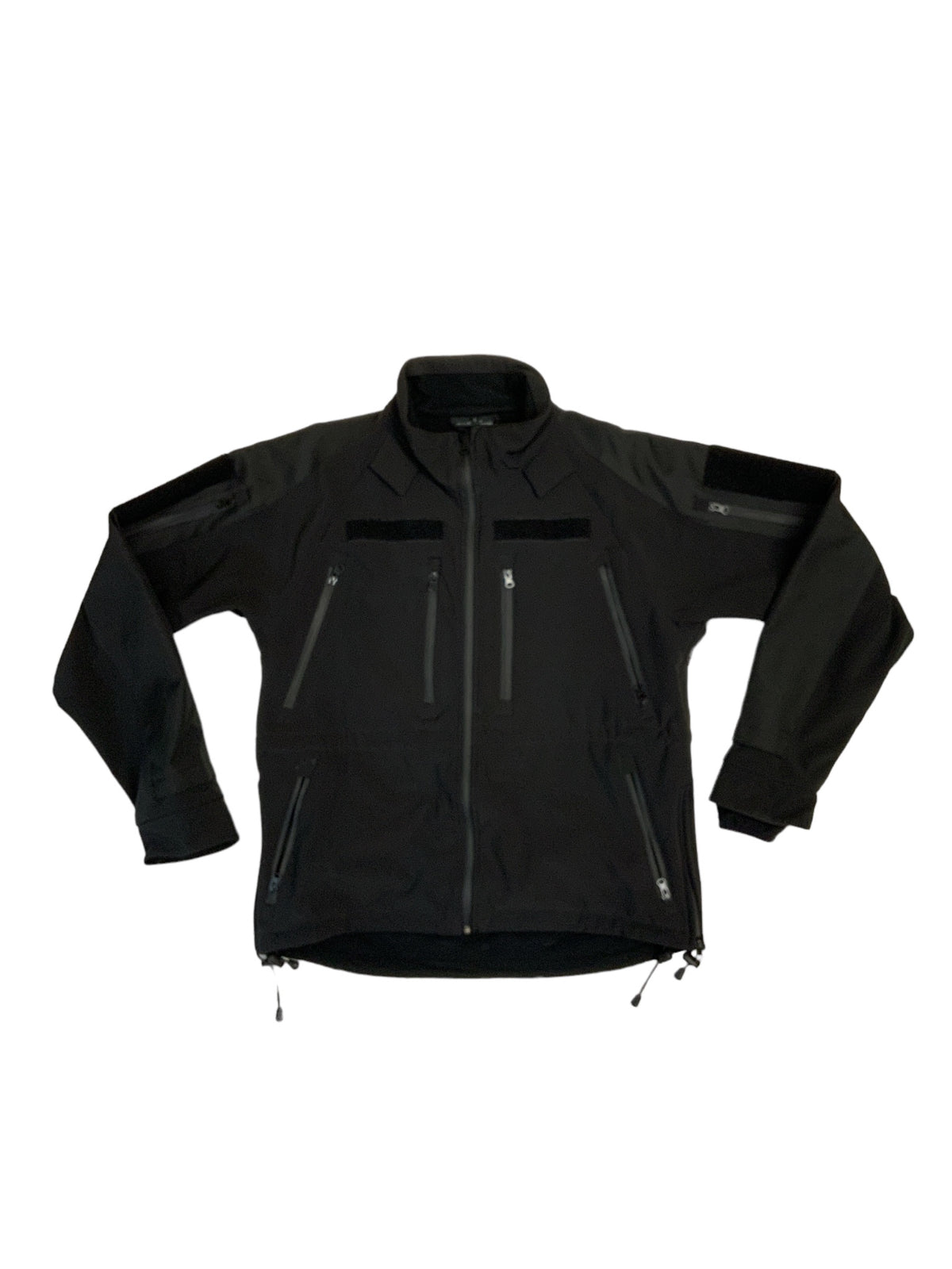 Mil-Tec Tactical Soft Shell Fleece Jacket Military Security Hiking Lar — One Stop Cop Shop