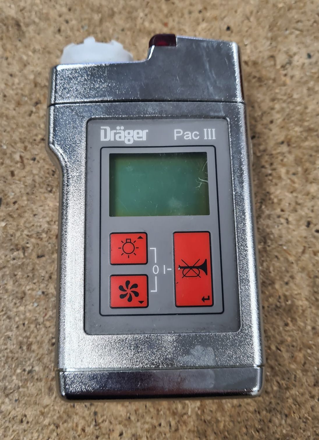 Draeger PAC III Single Gas Monitor - Untested. — One Stop Cop Shop