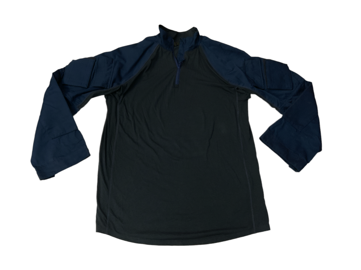 Tactical Long Sleeved Combat Shirt Blue Grade A TCS01A — One Stop Cop Shop