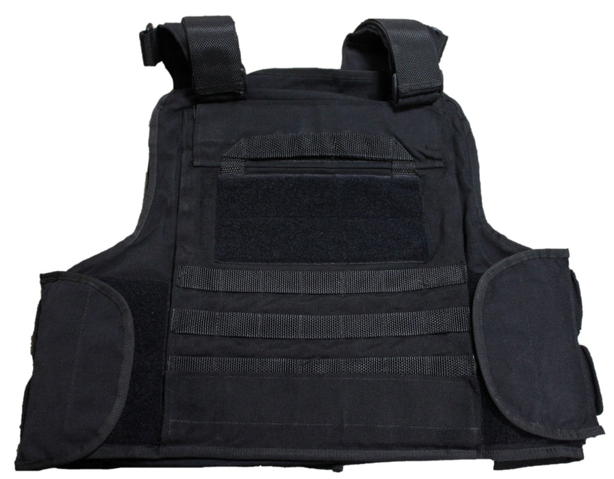 Black Tactical Verseidag Molle Vest Body Armour **COVER ONLY** VAC01A ...